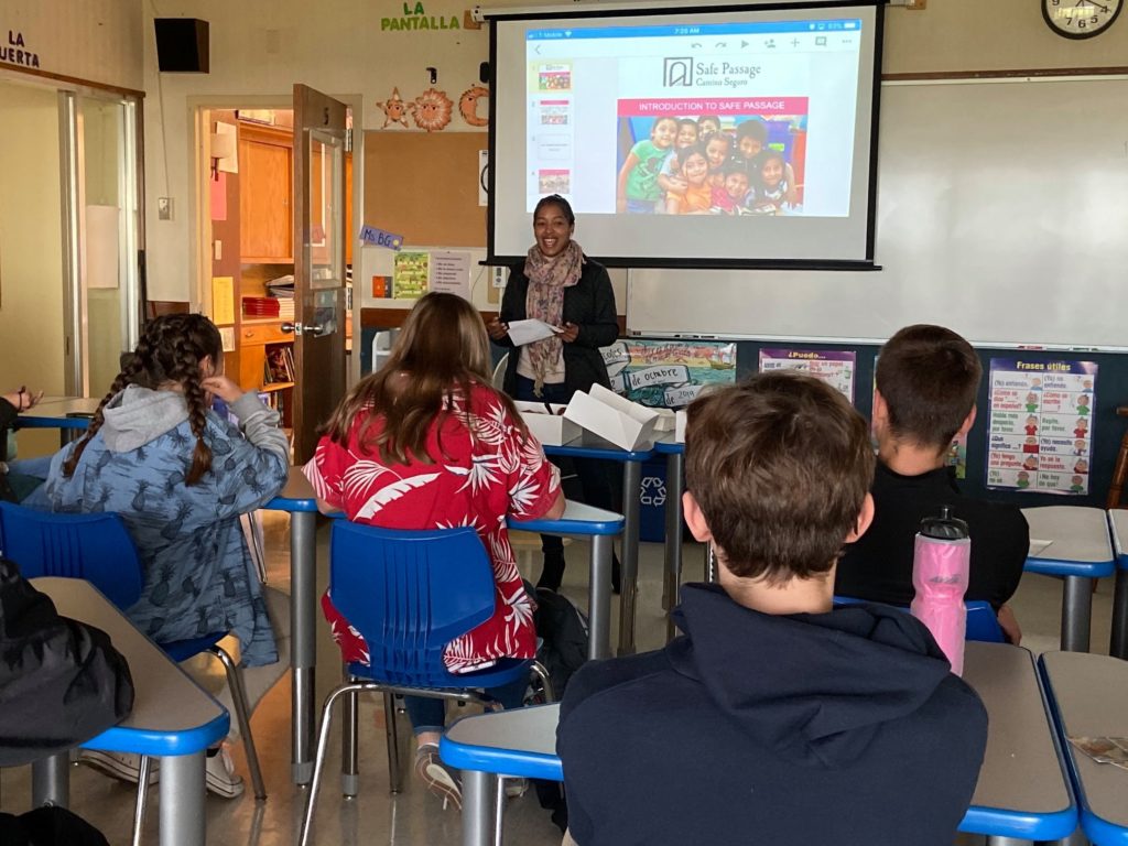 Spreading the word about Safe Passage - Safe Passage